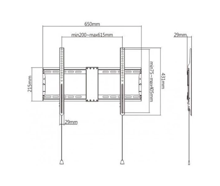 Кронштейн Gembird Wm 80f 01 купити в Києві і Україні по цінам від офіційного магазина Xiaomi